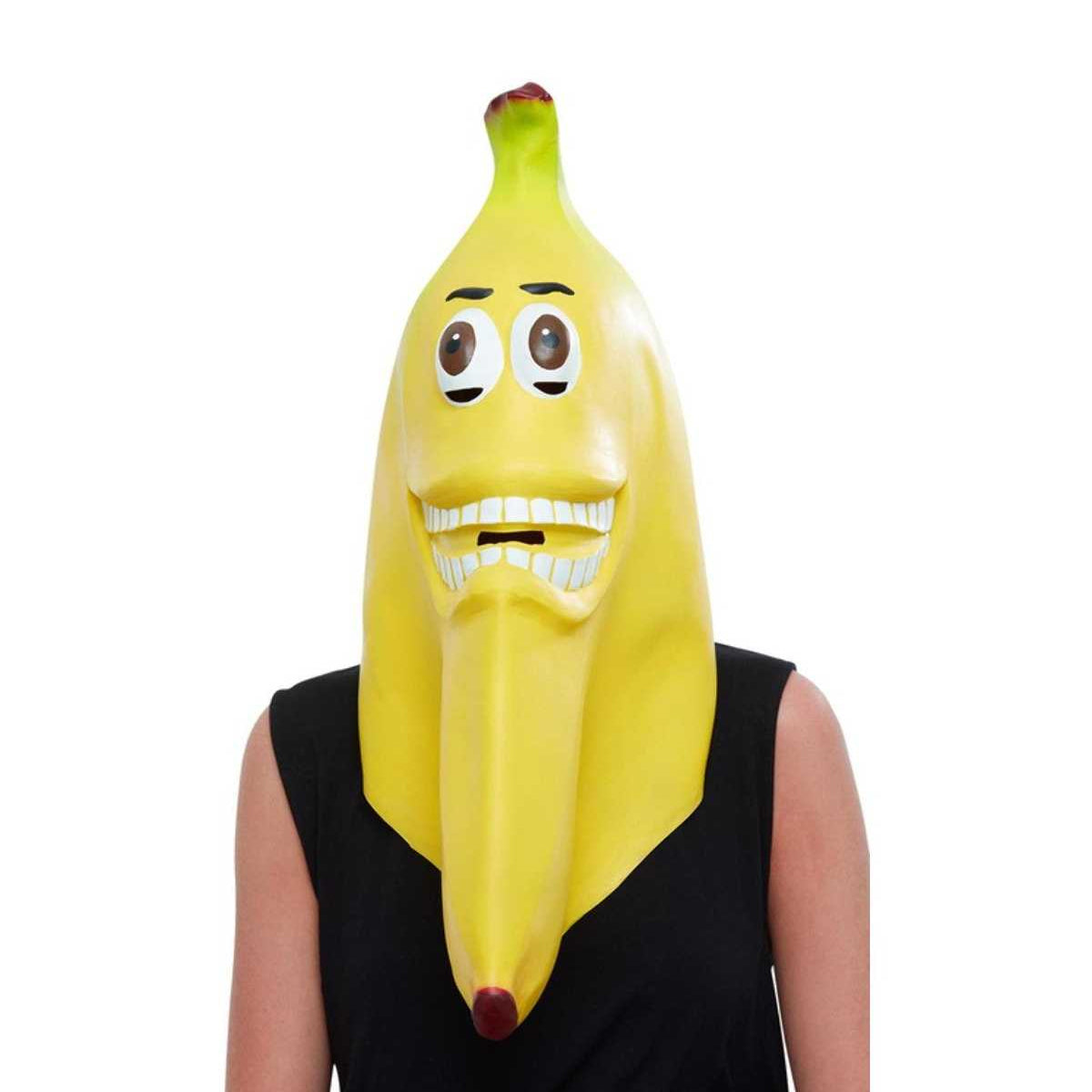Smiffys Unisex Adult Banana Latex Mask | Discounts on great Brands