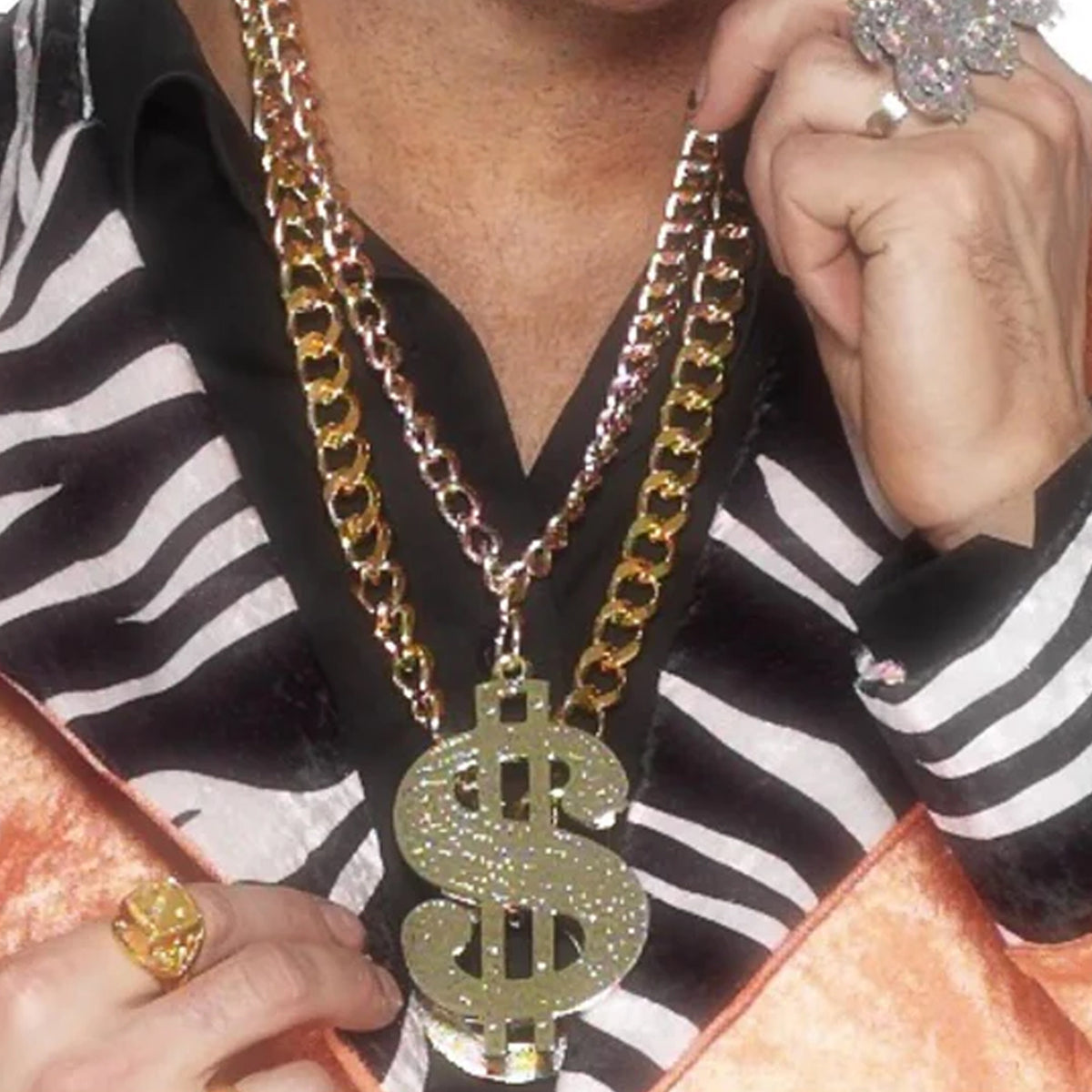 Smiffys Mens Dollar Sign Pendant | Discounts on great Brands