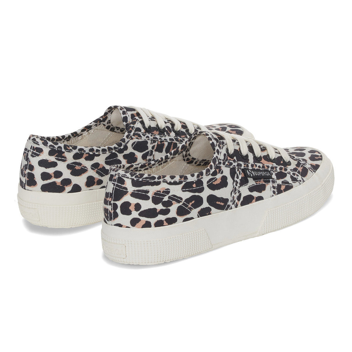 Superga Womens/Ladies 2750 Leopard Print Lace Up Trainers | Discounts ...