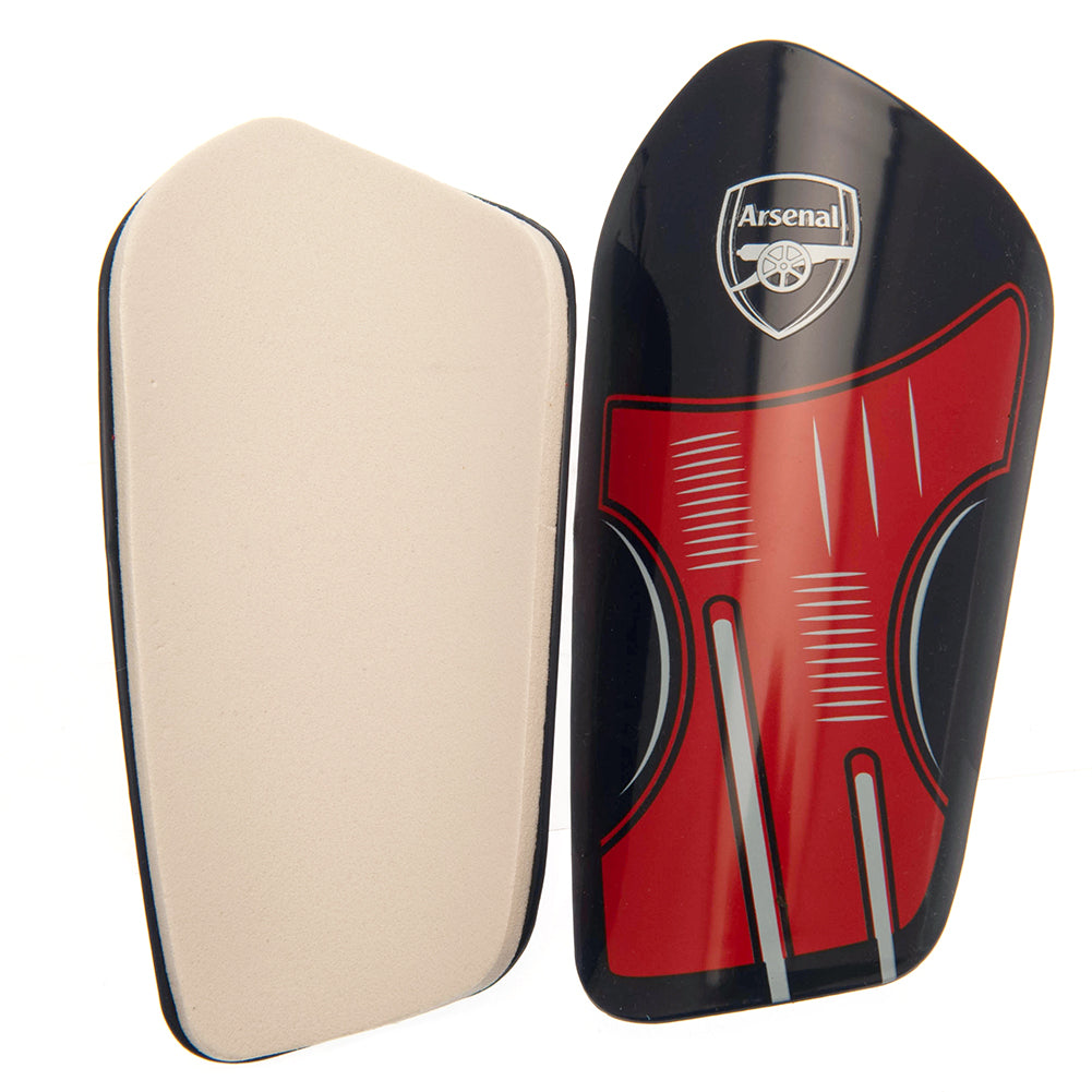 Arsenal FC Childrens/Kids Crest Slip-In Shin Guards | Discounts on ...