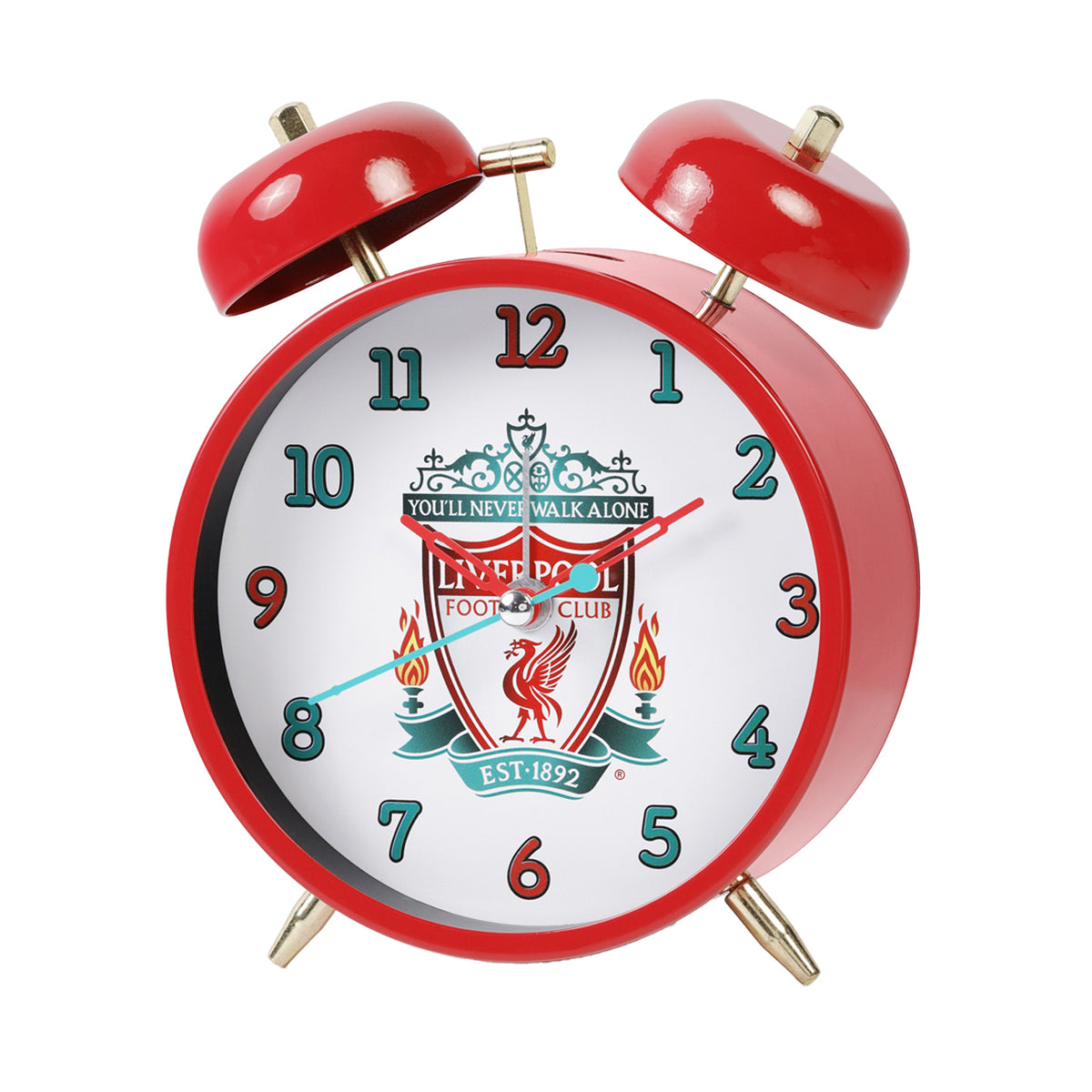Liverpool FC Twin Bell Mechanical Alarm Clock | Discounts on great Brands