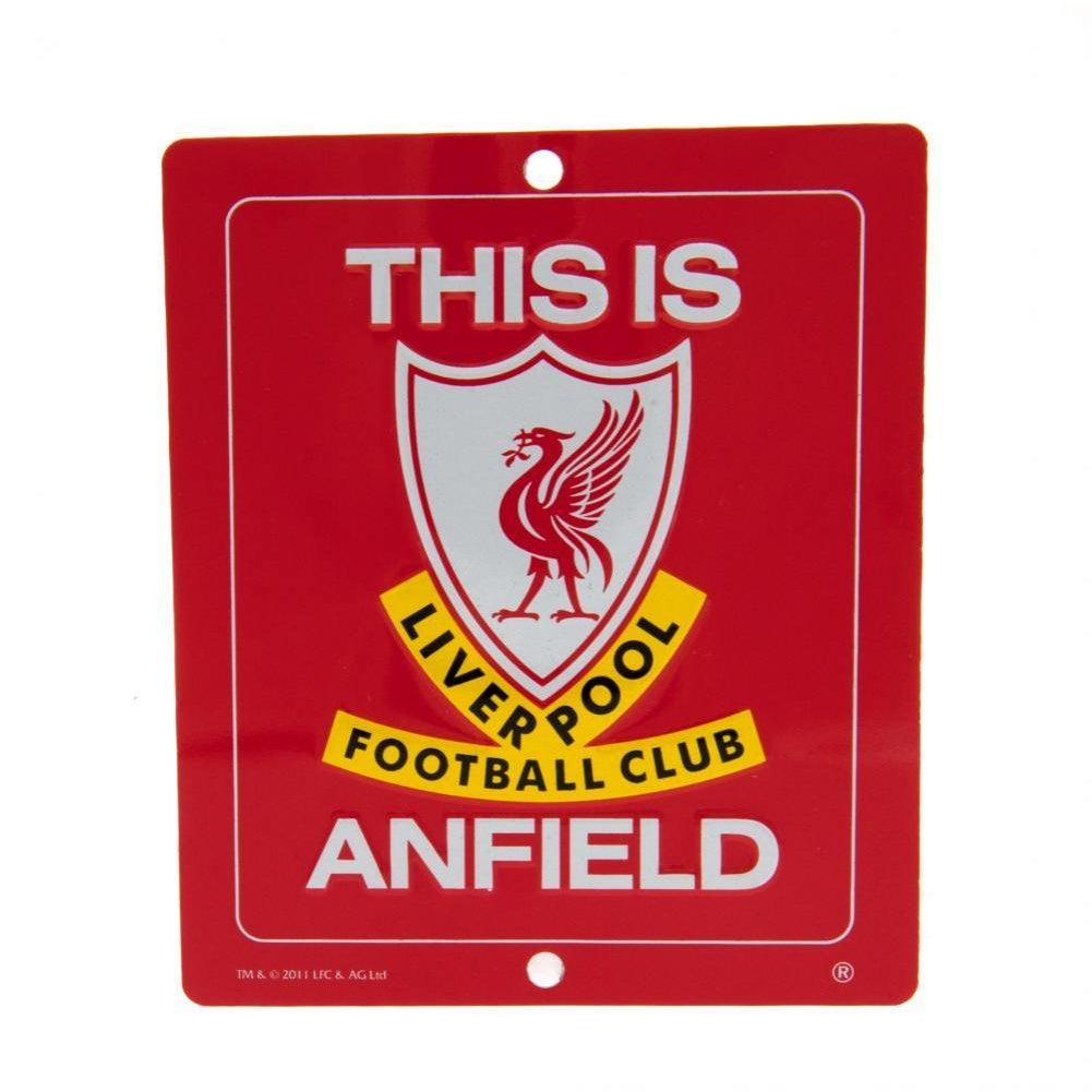Liverpool FC This Is Anfield Window Sign | Discounts on great Brands