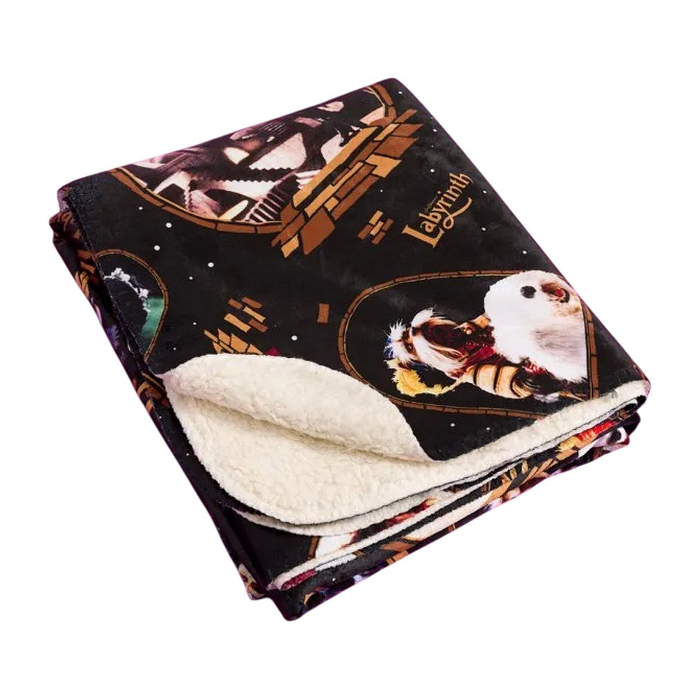 Labyrinth Fleece Movie Scene Blanket | Discounts on great Brands