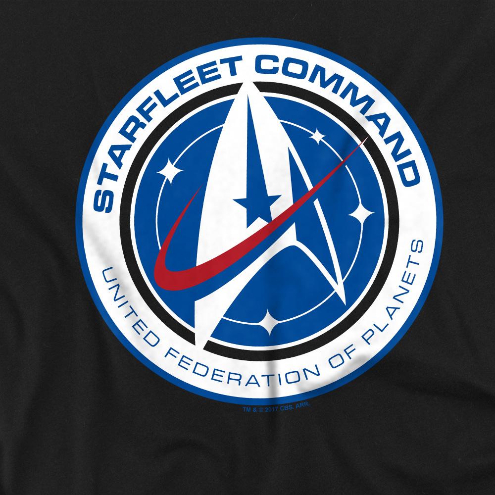 Star Trek: Discovery Unisex Adult Starfleet Command T-Shirt | Discounts ...