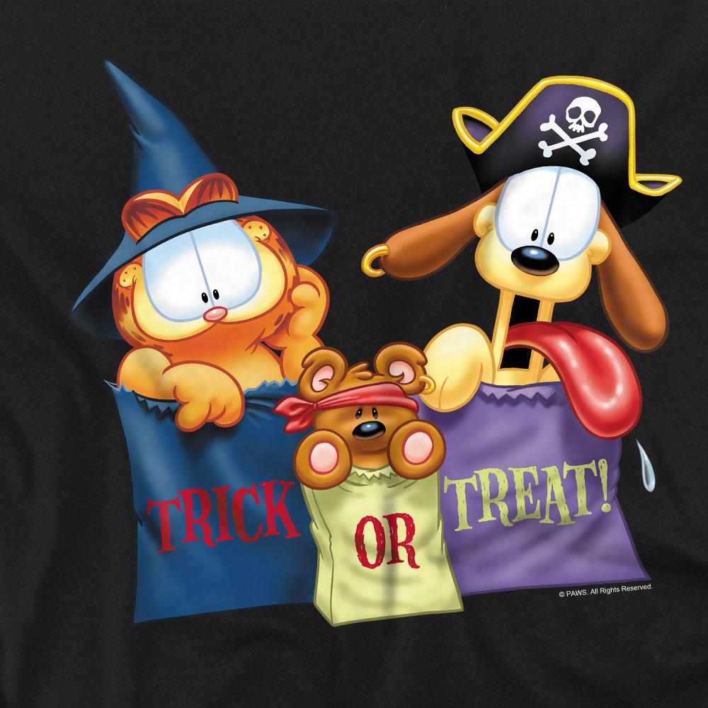 Garfield Unisex Adult Grab Bags T-Shirt | Discounts on great Brands