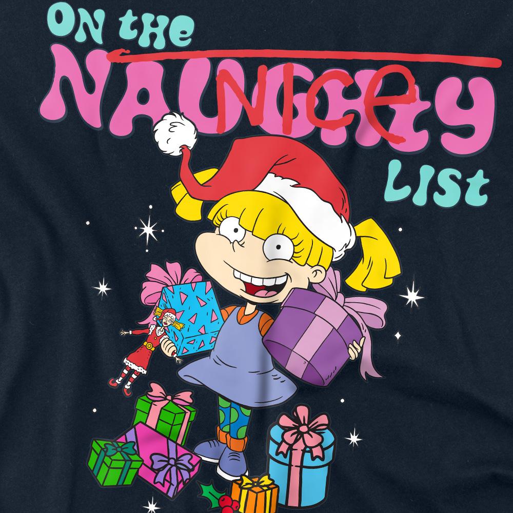 Rugrats Unisex Adult Naughty Angelica Christmas T-Shirt | Discounts on ...