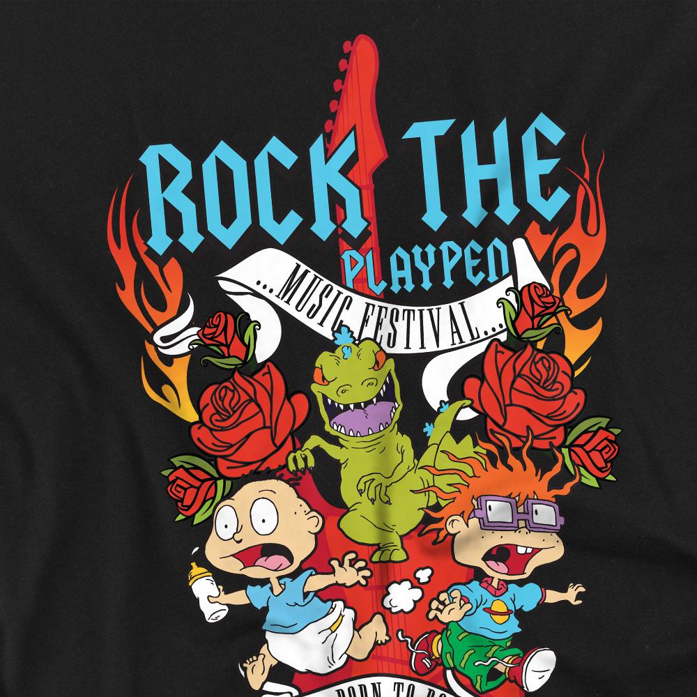 Rugrats Unisex Adult Rock The Playpen Music Festival T-Shirt ...