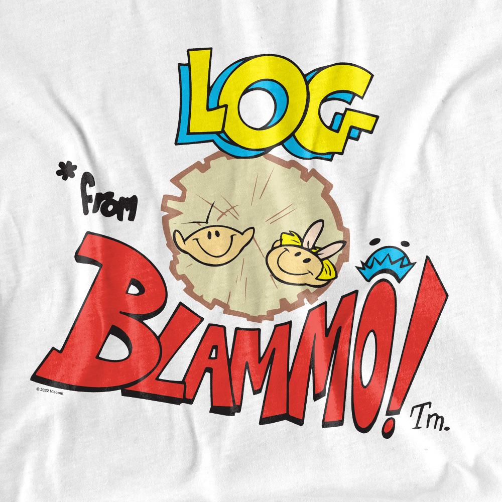 Ren & Stimpy Unisex Adult Log From Blamo T-Shirt | Discounts on great ...