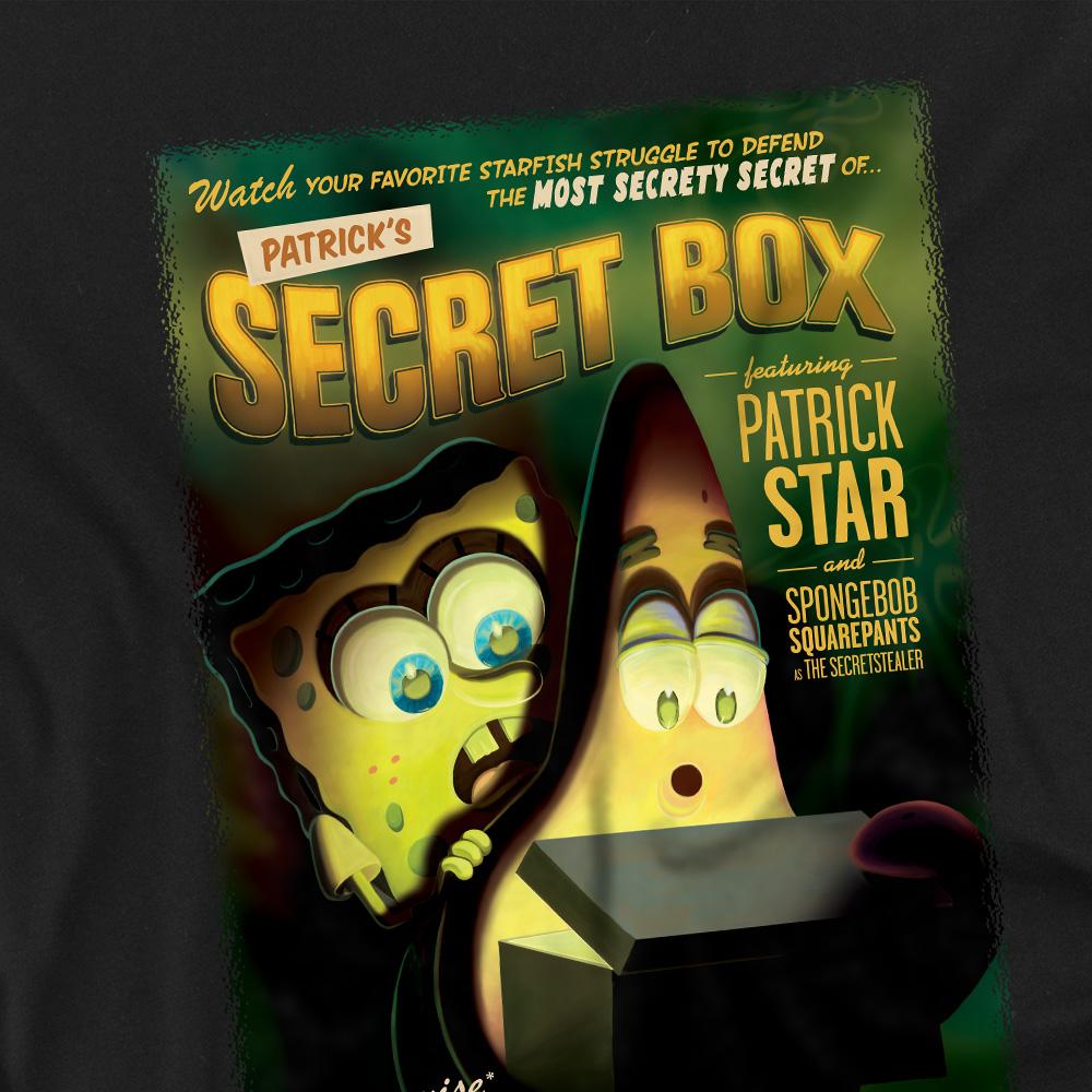 SpongeBob SquarePants Unisex Adult Patrick´s Secret Box T-Shirt ...