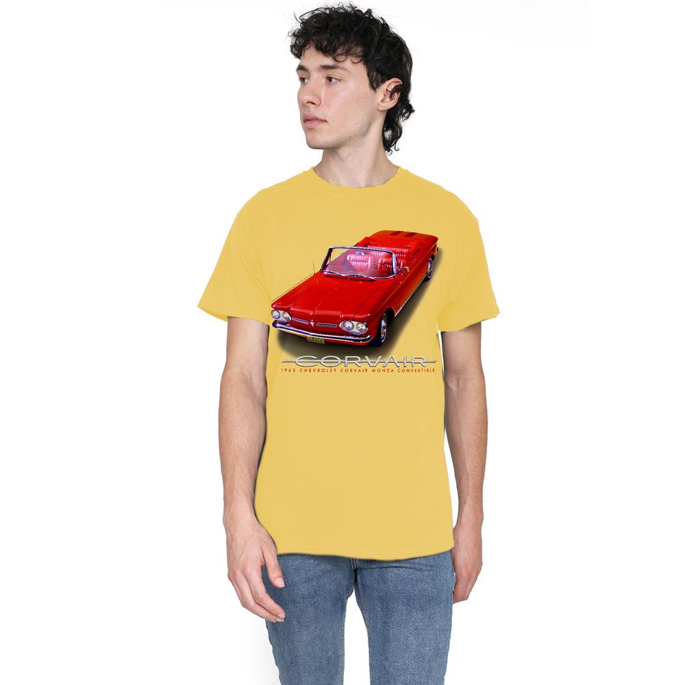 Chevrolet Unisex Adult 62 Corvair Convertible T-Shirt | Discounts on ...