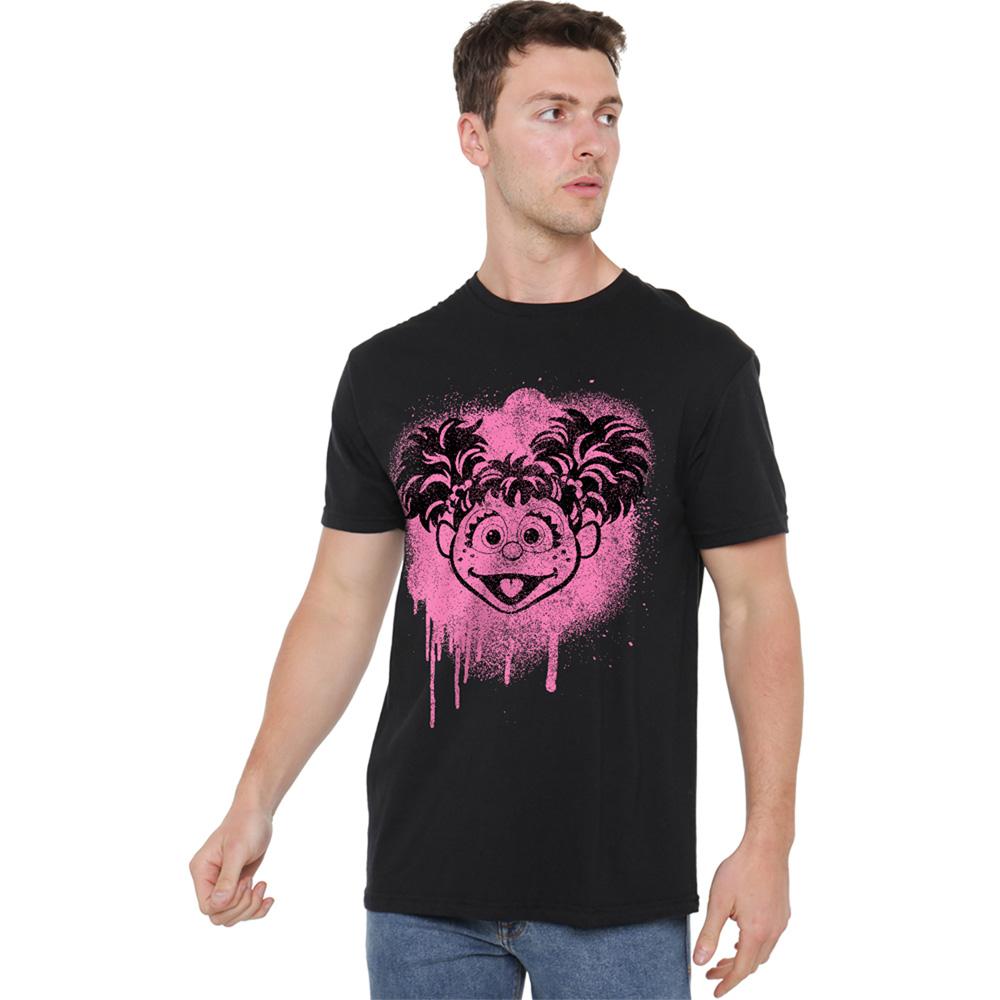 Sesame Street Unisex Adult Abby Cadabby Graffiti T-Shirt | Discounts on ...