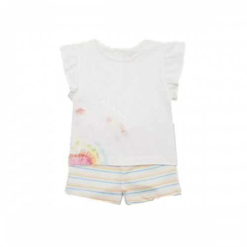 Blue Zoo Baby Girls Rainbow Jersey Top & Bottom Set – Universal Textiles