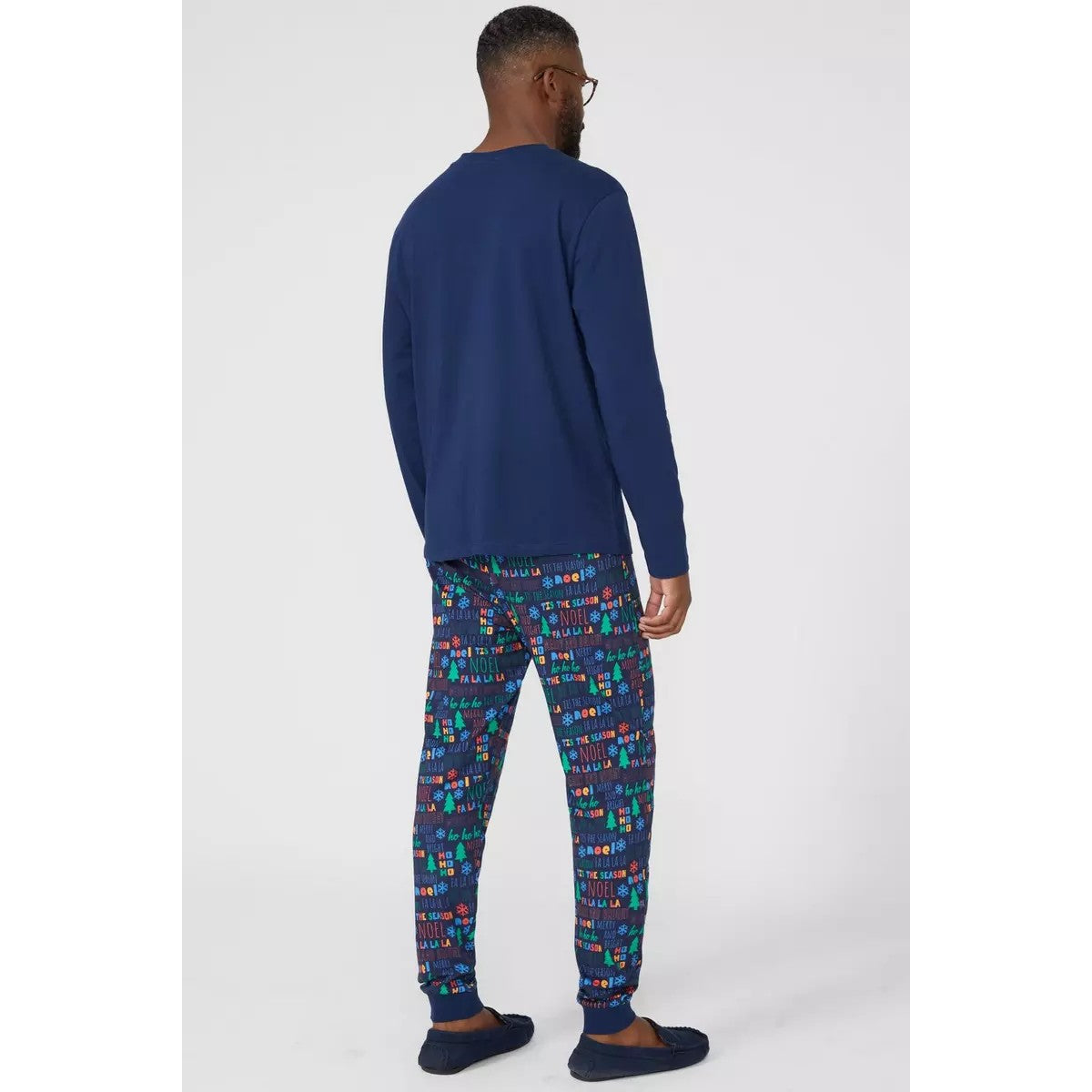 Debenhams Mens Merry & Bright Long Pyjama Set | Discounts on great Brands