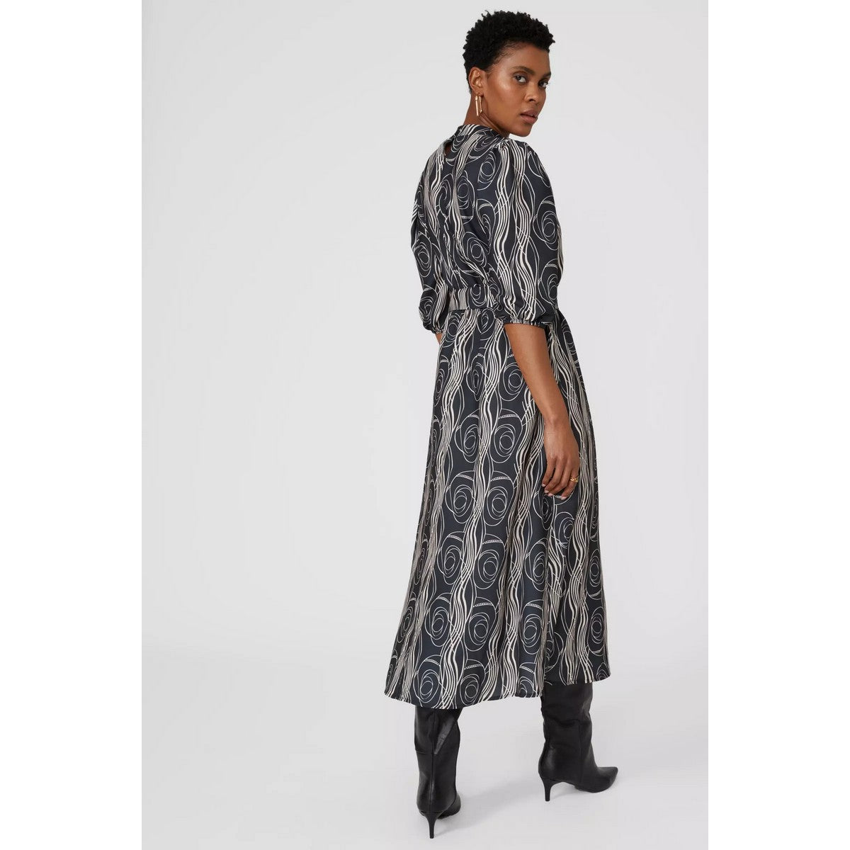 Principles Womens/Ladies Swirl Keyhole Midi Dress | Discounts on great ...