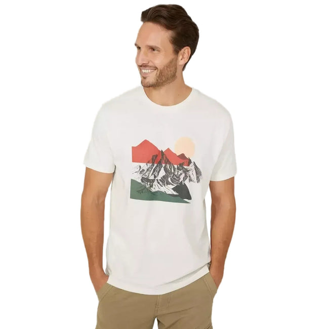 Mantaray Mens Mountain T-Shirt | Discounts on great Brands