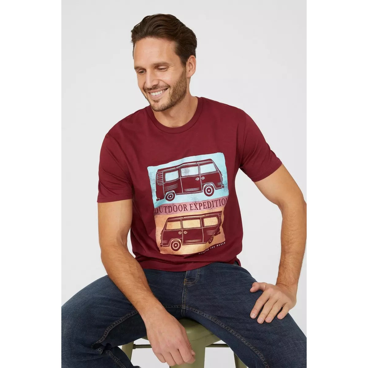 Mantaray Mens Outdoor Expedition Printed T-Shirt | Discounts on great ...