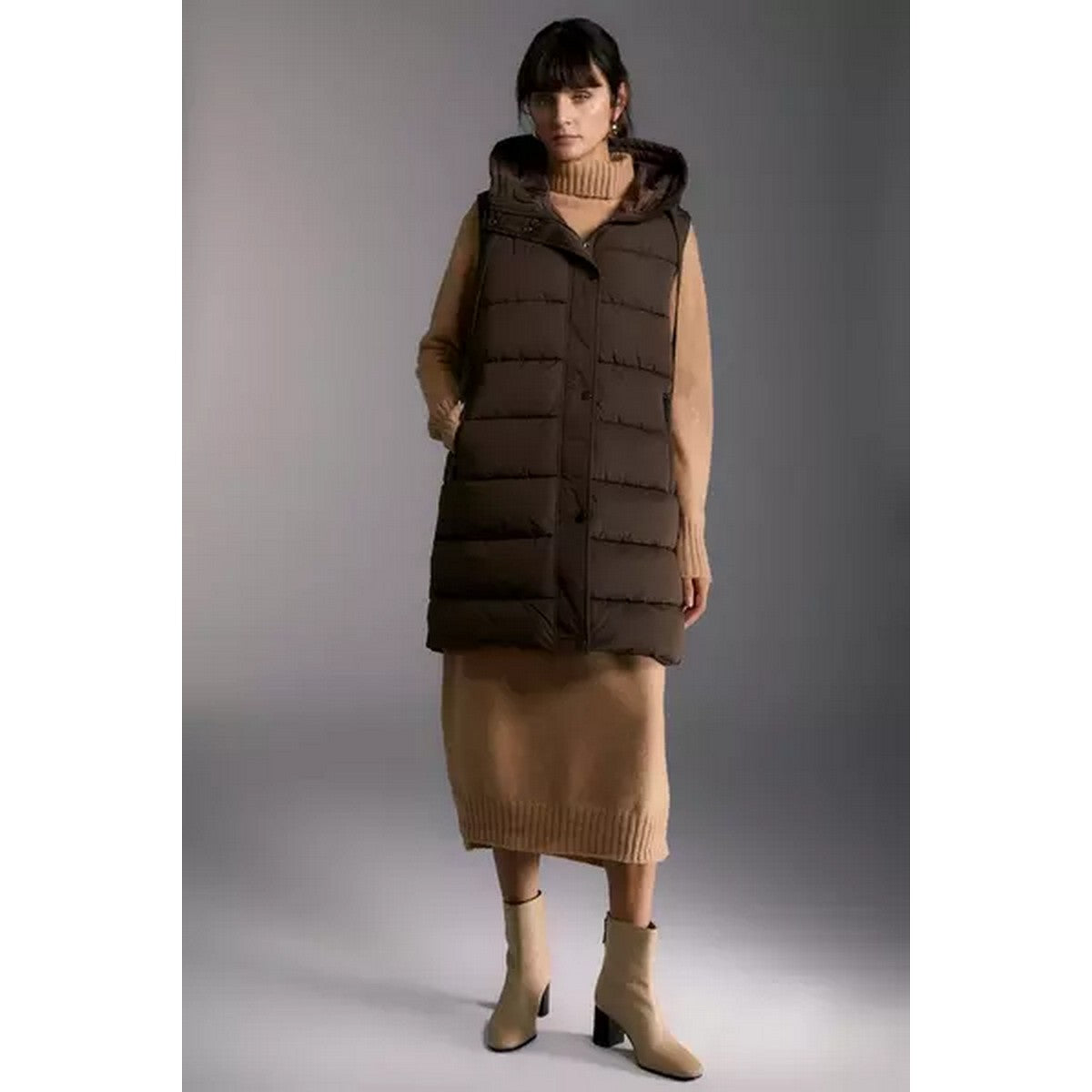 Principles Womens/Ladies Longline Padded Gilet | Discounts on great Brands