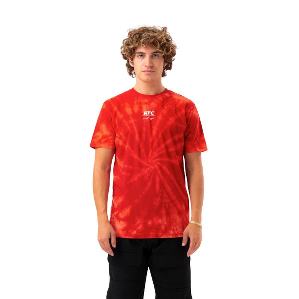 Hype Unisex Adult Tie Dye KFC T-Shirt | Discounts on great Brands