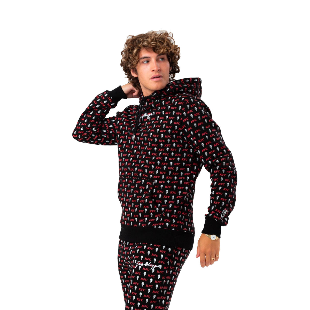 Hype Unisex Adult KFC Logo Hoodie | Discounts on great Brands