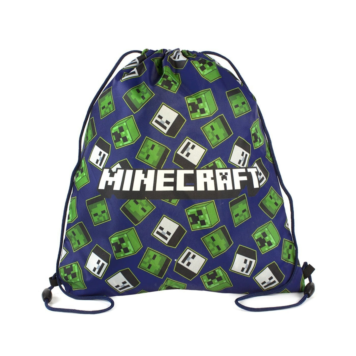 Minecraft Creeper All-Over Print Drawstring Bag | Discounts on great Brands