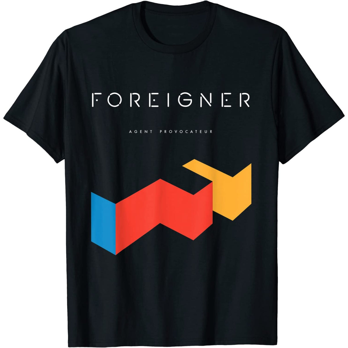 Foreigner Unisex Adult Agent Provocateur T-Shirt | Discounts on great ...