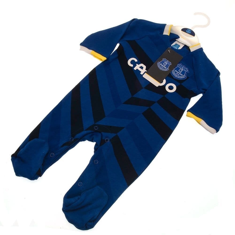 Everton FC Baby Sleepsuit | Discounts on great Brands