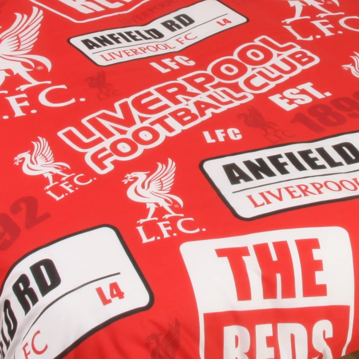 Liverpool FC Patch Duvet Set | Discounts on great Brands