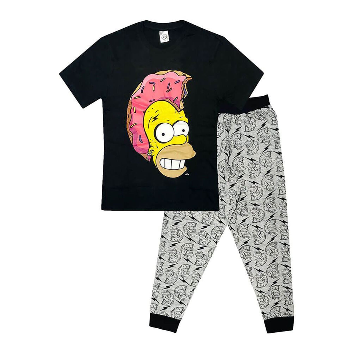The Simpsons Mens Homer Pyjama Set | Discounts on Great Brands